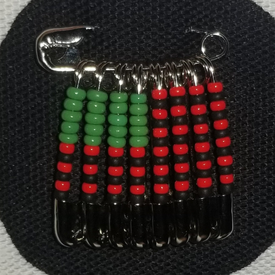 African-American Flag Pin – Aesthetic Pin